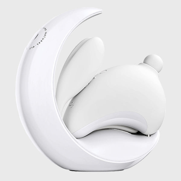 Osuga Bunnymoon Suction & Egg Vibrator with Night Lamp | Brookstone