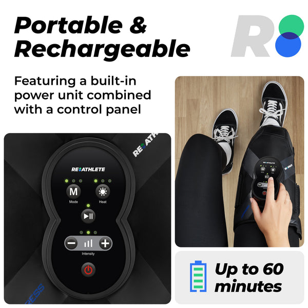 XPRESS Knee Compression and Heat by REATHLETE | Brookstone