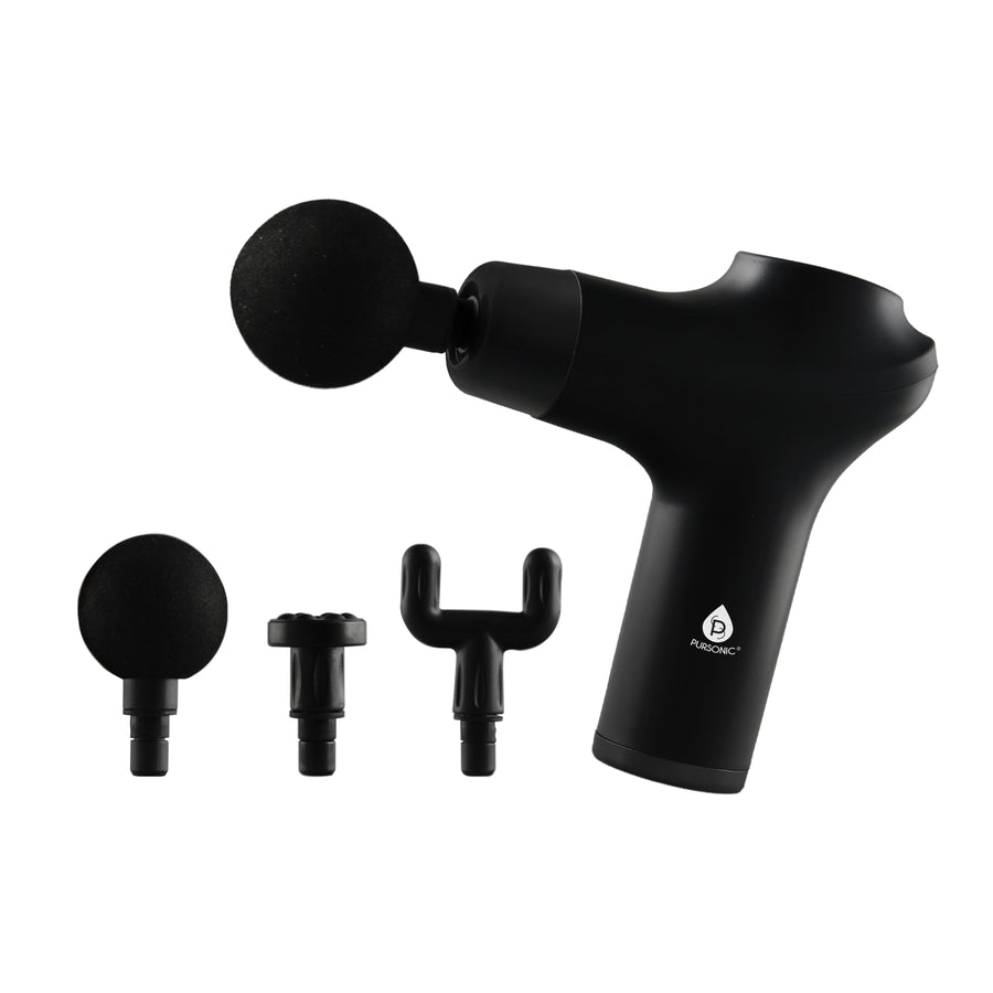 3 Speed Cordless & Rechargeable Professional Massage Gun – Brookstone