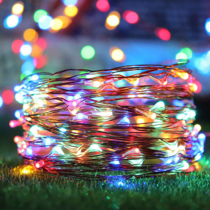 Mini Fiery Lights With Solar Power – Brookstone