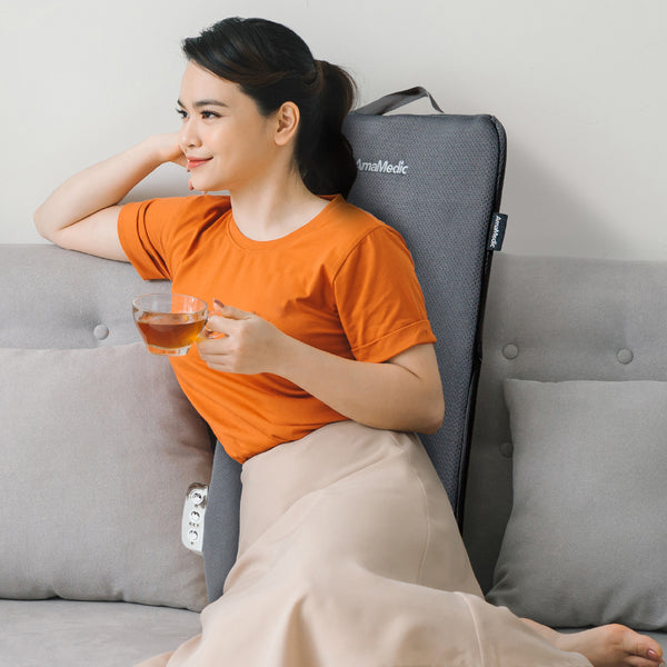 Relaxing Office Chair with Kneading Back Massage Pad & Heating Therapy ...