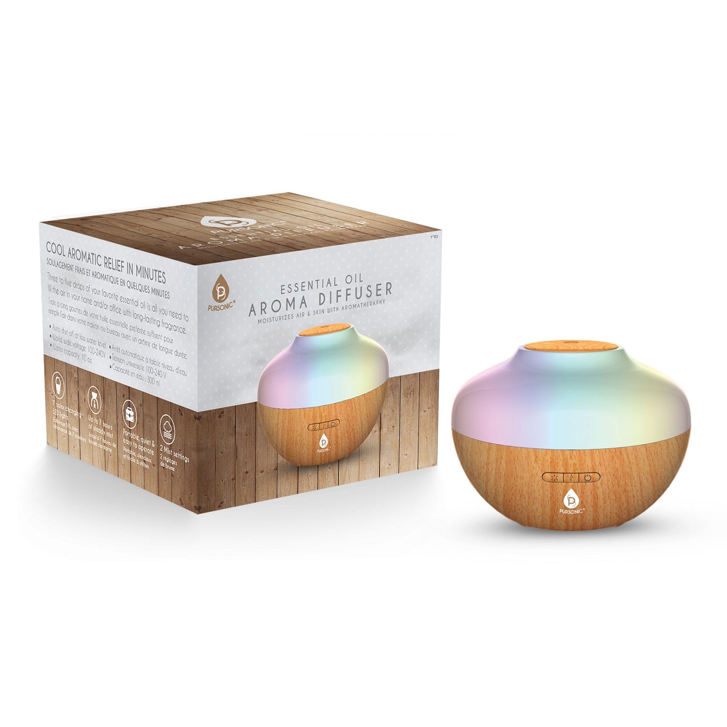 Essential Oil Aroma Diffuser – Brookstone