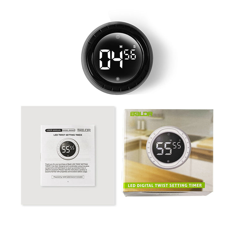 Kitchen Timer, Digital Timer for Kids | Brookstone
