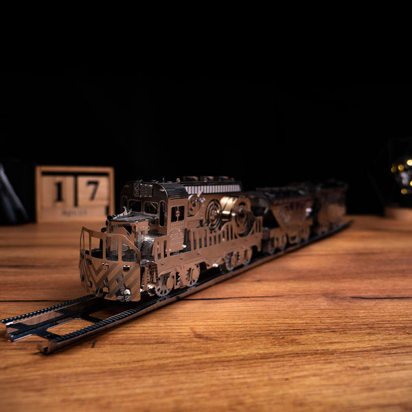 Heavy Loco Mechanical Moving Puzzle DIY Kit | Brookstone