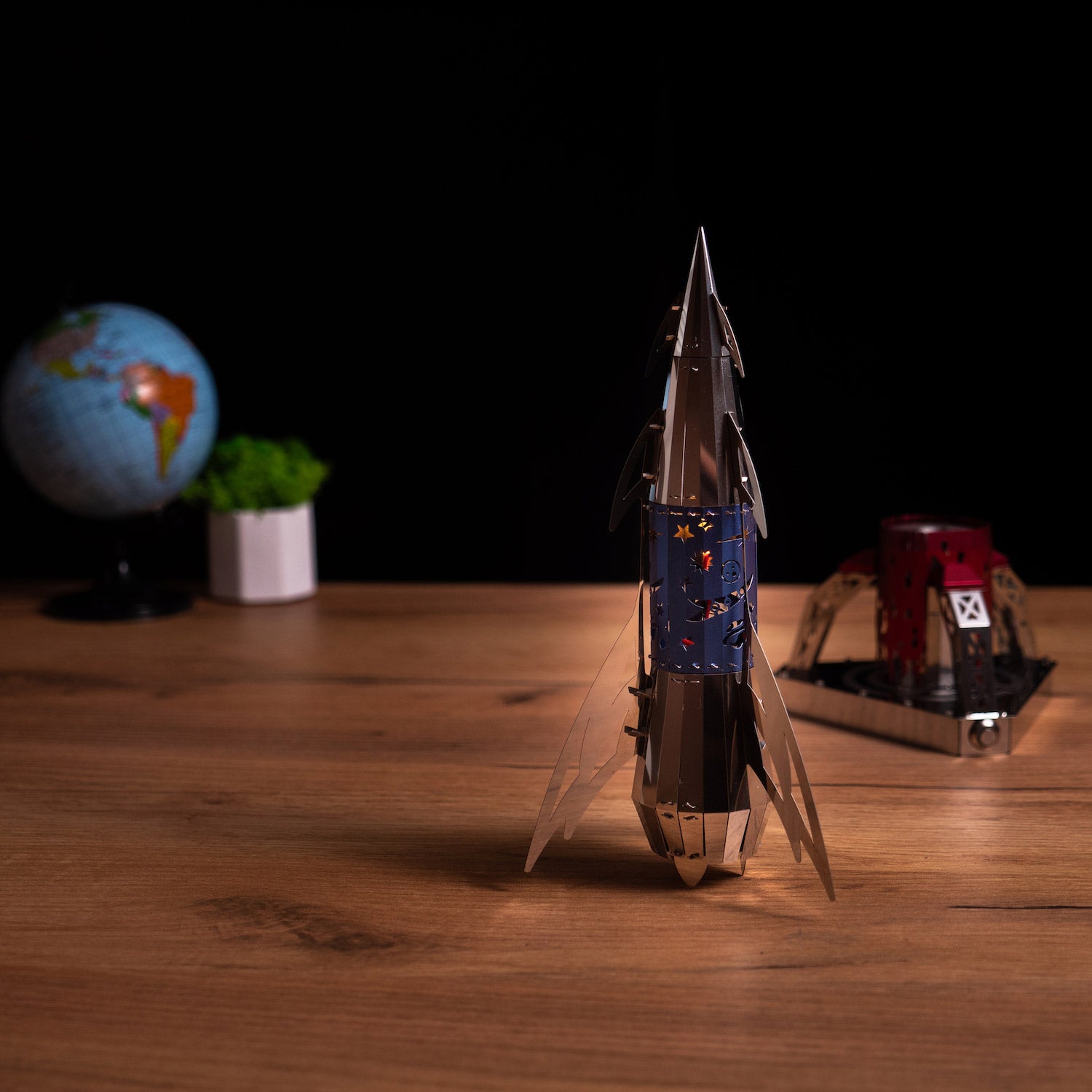 Ad Astra 3D Electric Mechanical Moving Puzzle DIY Kit | Brookstone