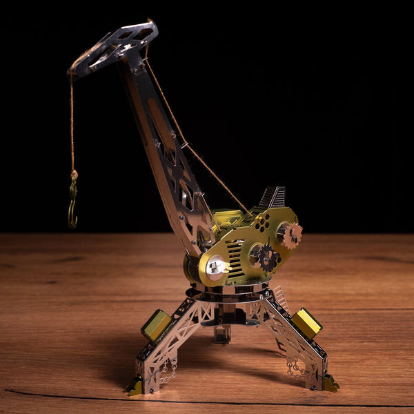 Mighty Machine Mechanical Moving Puzzle DIY Kit | Brookstone