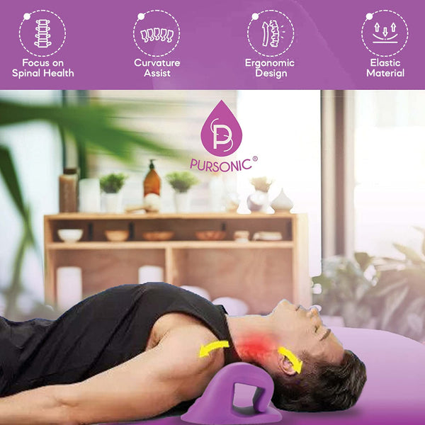 Neck and Shoulder Stretcher and Relaxer by Pursonic | Brookstone