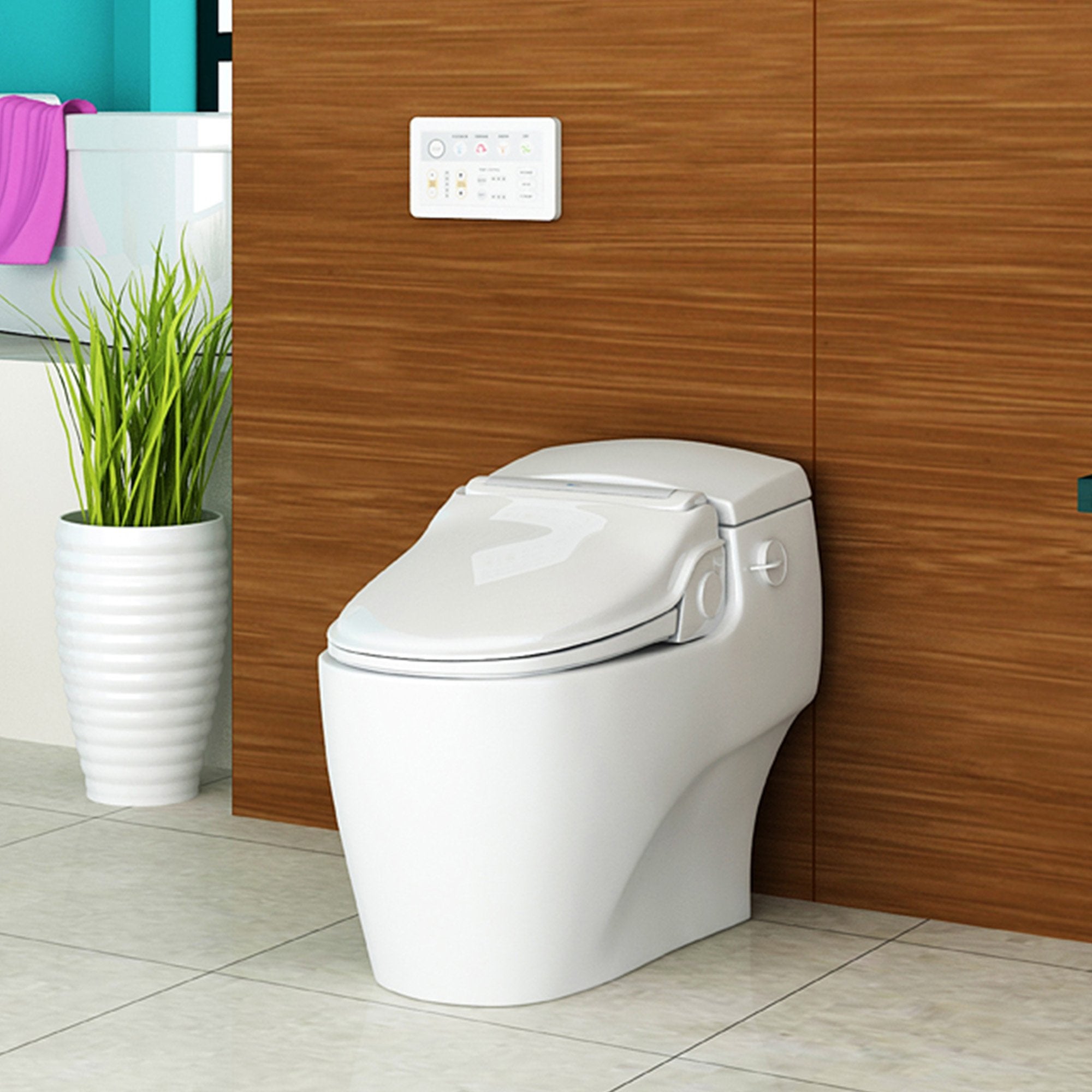Bio Bidet Supreme BB-1000 Advanced Bidet Seat- Elongated White – Brookstone