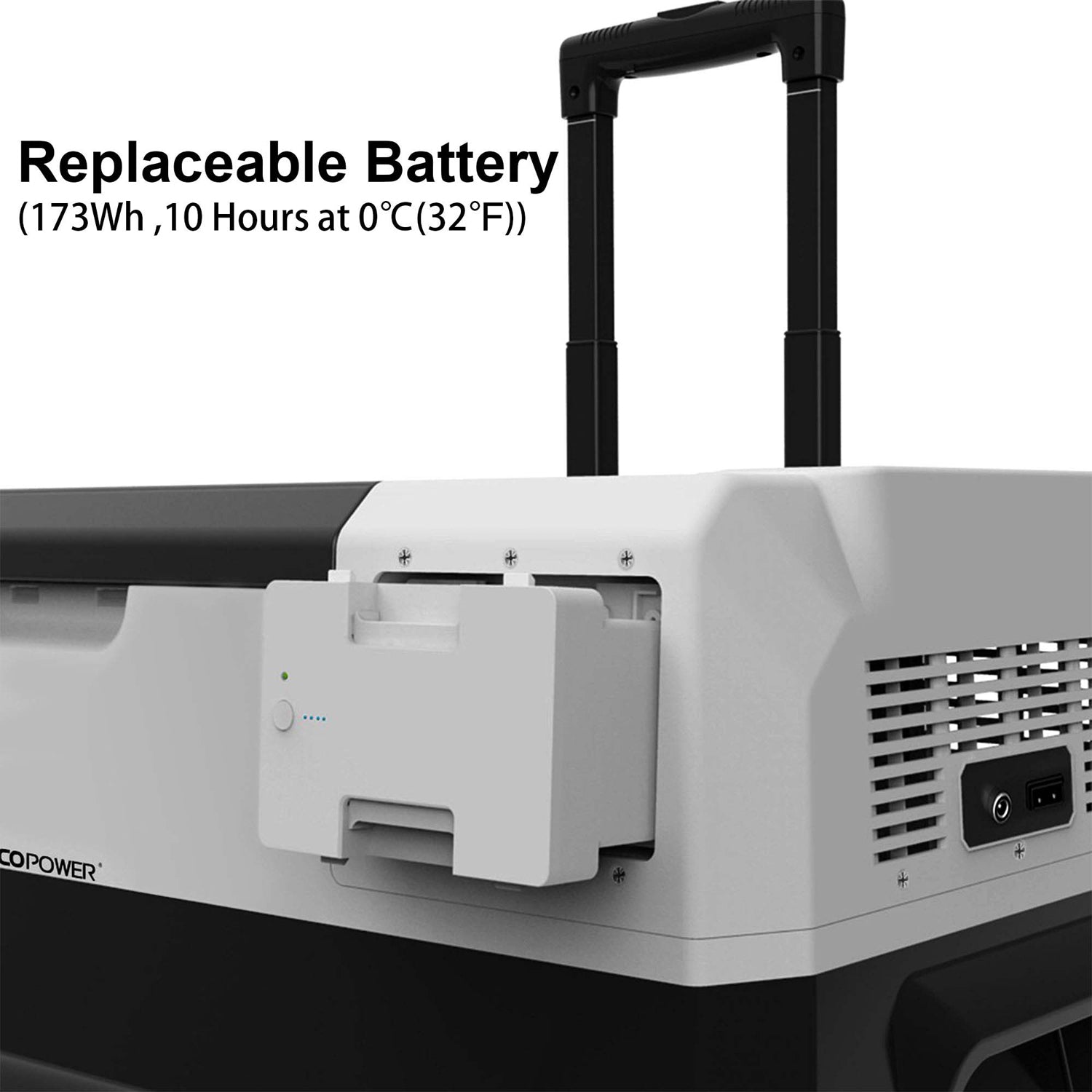 LiONCooler X30A Portable Solar Fridge Freezer - 32 Quarts | Brookstone