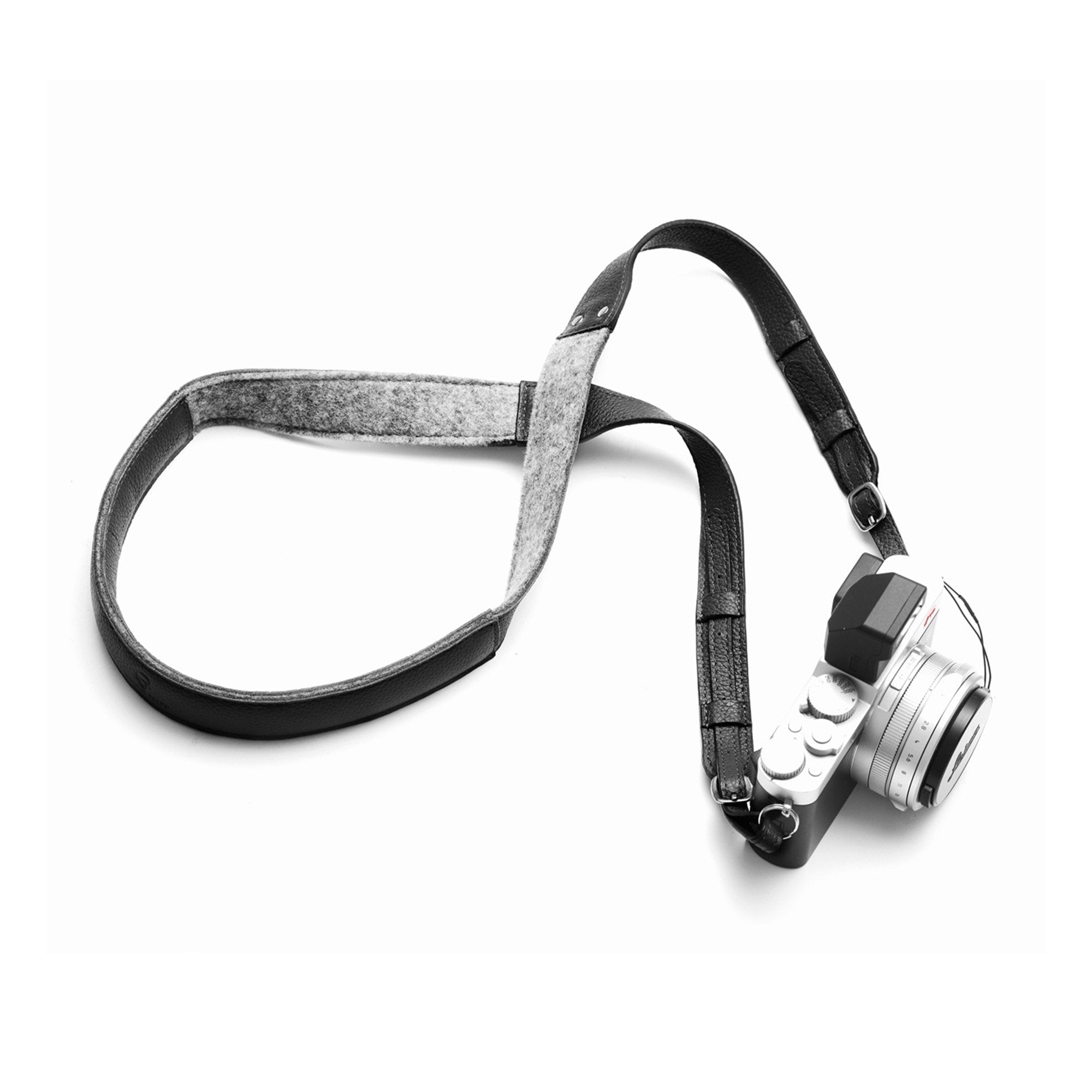 Woolnut Leather Camera Strap | Brookstone