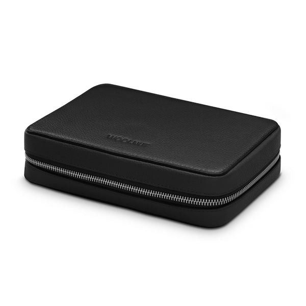 Woolnut Leather Tech Organizer | Brookstone