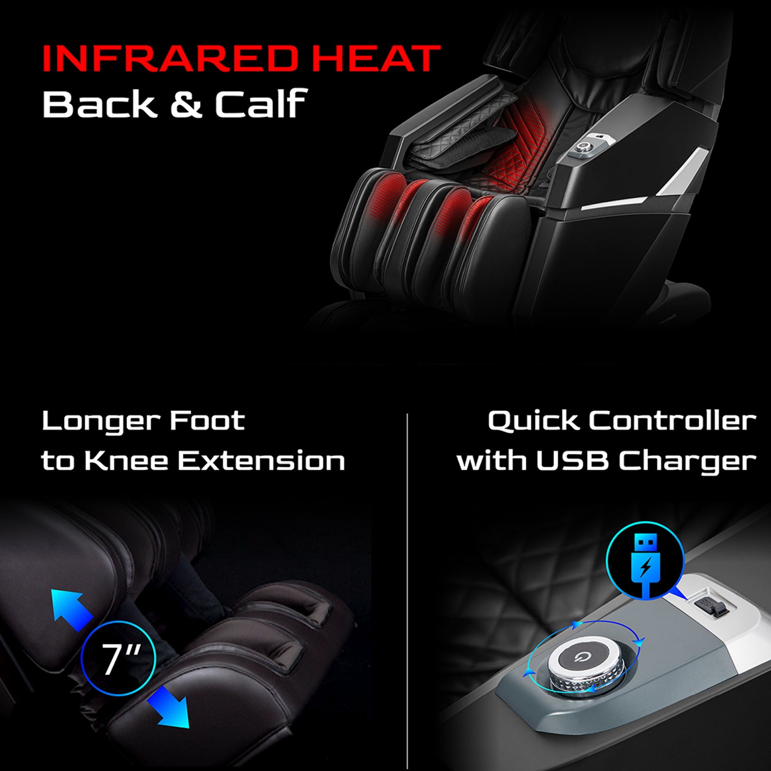 Osaki Theramedic Flex Massage Chair | Brookstone