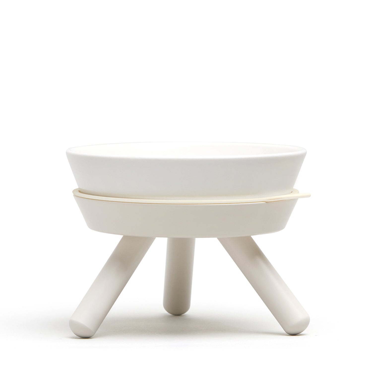 Oreo Pet Table with Bowl - Short | Brookstone