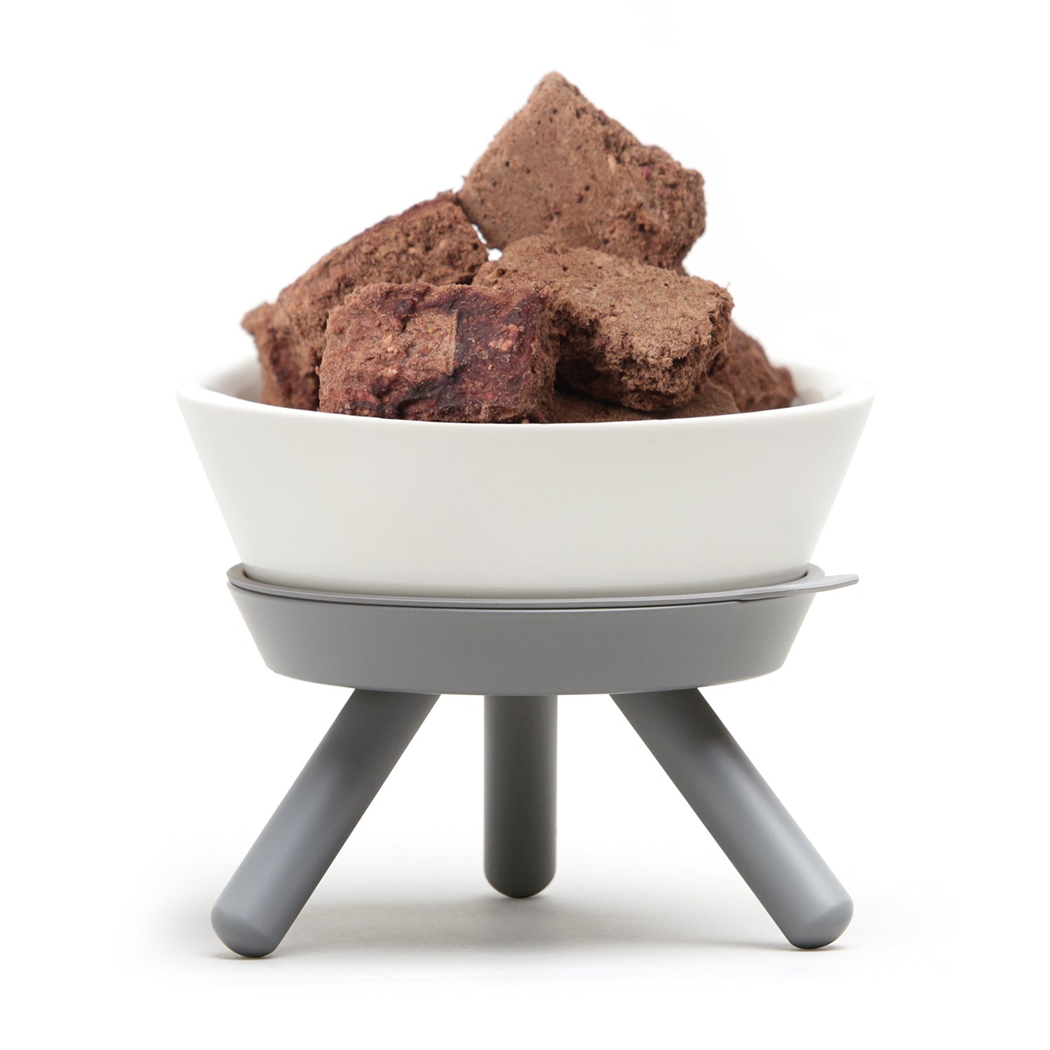 Oreo Pet Table with Bowl - Short | Brookstone